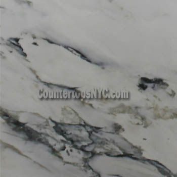 Calacatta Capri White Marble Slab – Countertops NYC
